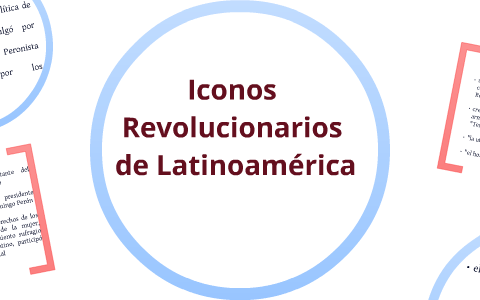 Iconos Revolucionarios by Maria Teresa Sellick on Prezi