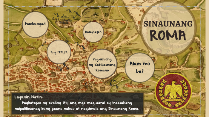 Sinaunang Roma by Cristopher Ian Filipino on Prezi