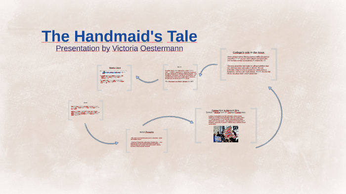 The Handmaid's Tale - Presentation by VICTORIA OESTERMANN on Prezi Next