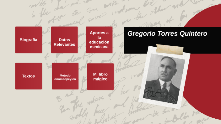 Gregorio Torres Quintero Logo