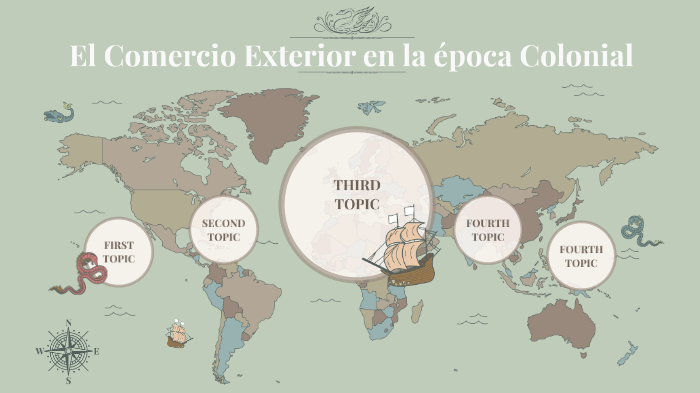 COMERCIO EXTERIOR EN LA ÉPOCA COLONIAL by Jakîî Anrrango on Prezi