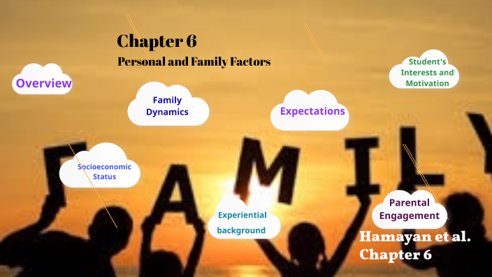 Chapter 6: Personal and Family Factors by Group Chapter 6 on Prezi