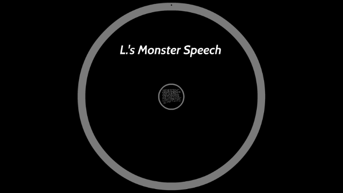 L.'s Monster Speech by L. Lawliet on Prezi