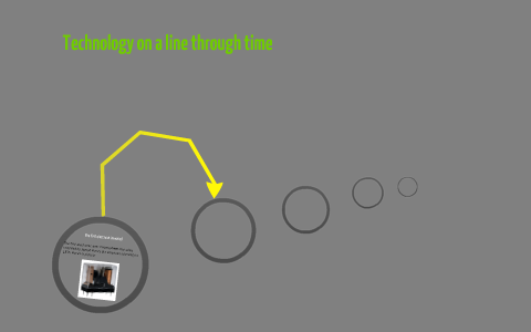 The timeline of technology through time by Adam Brown on Prezi