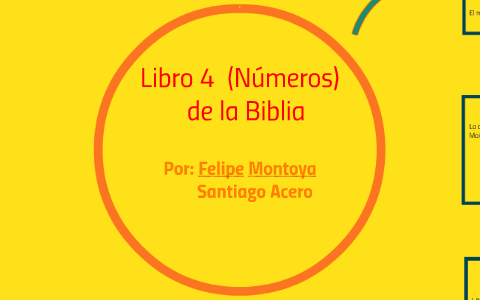 Libro Numeros De La Biblia by felipe montoya on Prezi