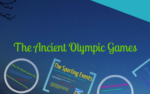 Ancient Olympic Games by Maddie Rowland on Prezi