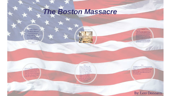 The Boston Massacre by Alexa Donovan on Prezi
