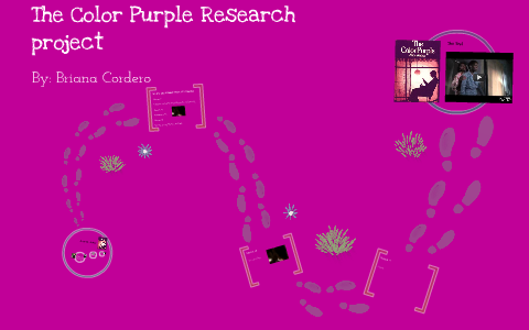 The color purple banned book Research project by briana cordero