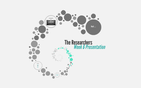 The Researchers - Week 6 Presentation by Ruby Mulvaney on Prezi