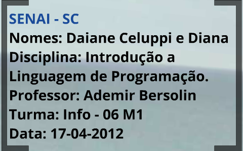 Linguagem de Programação Clipper by Daiane Celuppi on Prezi