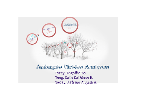Ambaguio Divides Analyses by Katrine Angela Tucay on Prezi