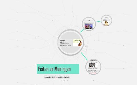 Feiten en Meningen by Stefan van der Lee on Prezi