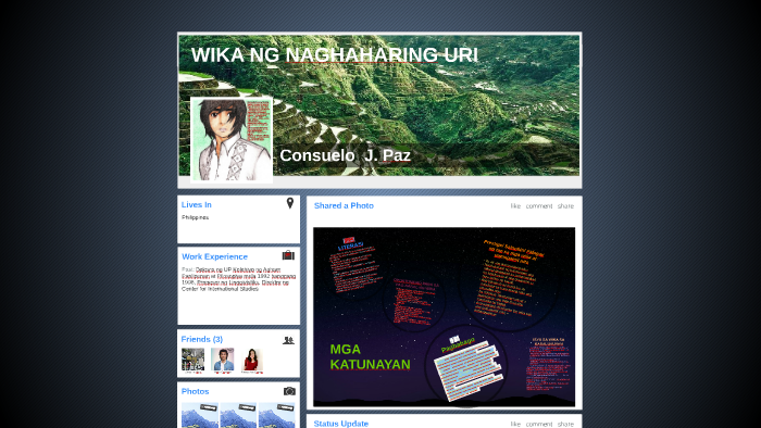 Consuelo J. Paz by Ching Albao on Prezi
