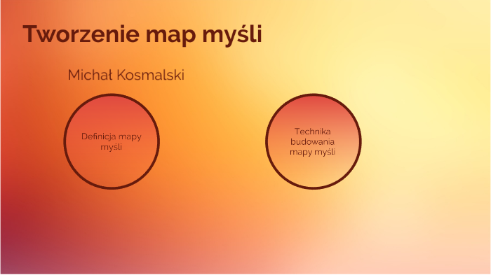 Mapa myśli by Michał Kosmalski on Prezi