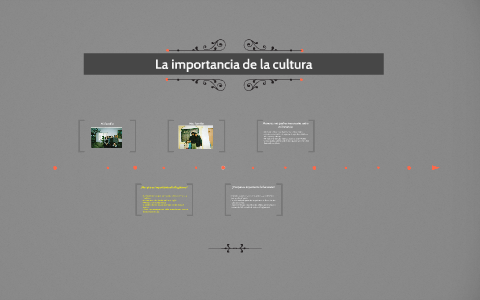 La importancia de la cultura by Oliver Blaylock on Prezi