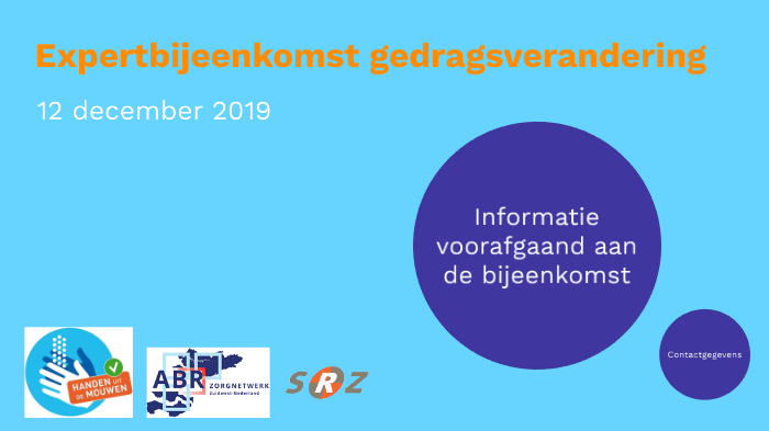 Achtergrondinformatie expertbijeenkomst by Manon van Dijk on Prezi