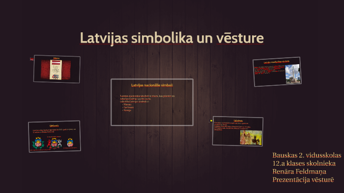 Latvijas simbolika un vēsture by Renars Feldmanis on Prezi