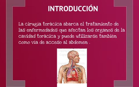 FISIOTERAPIA EN EL PREOPERATORIO Y EL POSOPERATORIO DE CIRUGÍA TORÁCICA ...