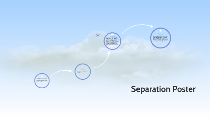 Separation Poster by Jayden Hutchinson on Prezi
