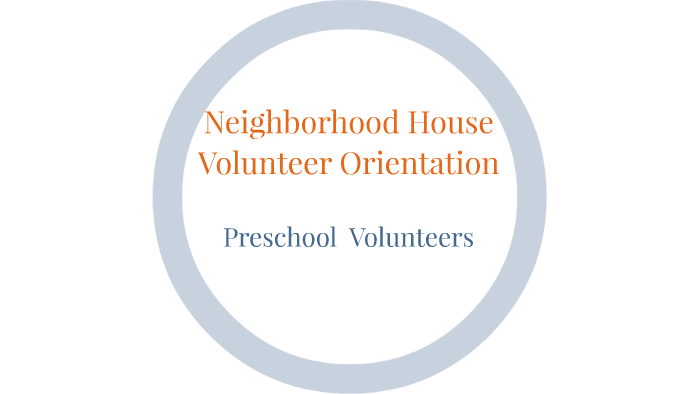 Preschool Volunteer presentation by on Prezi