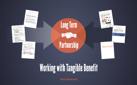 Working with Tangible Benefit by Marc Redmond