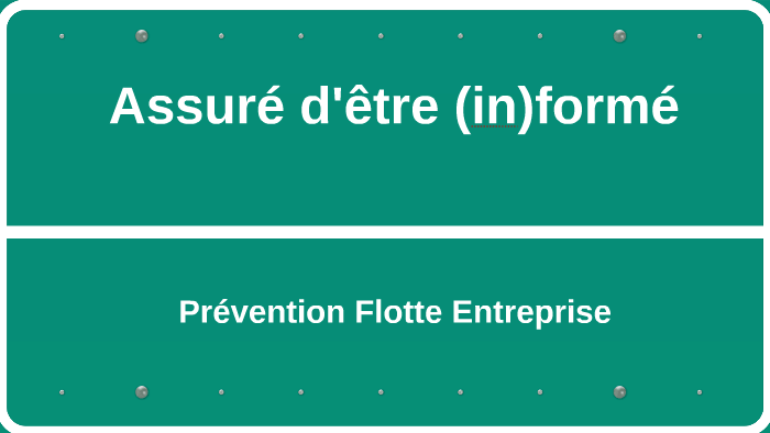 Kit de prévention routière by Jean-Christophe REMAUD on Prezi