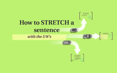 How to STRETCH a sentence by on Prezi