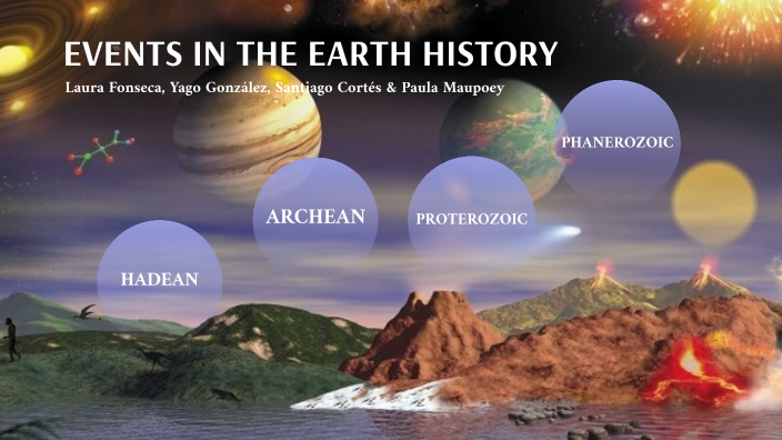 EVENTS IN THE EARTH HISTORY by Santi Cortés on Prezi