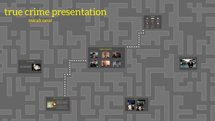true crime presentation by micah oeur
