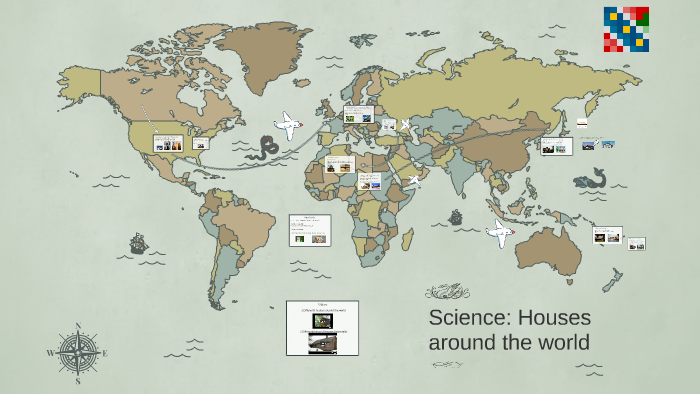 Science: Houses around the world by Carlos Garcia Zarco