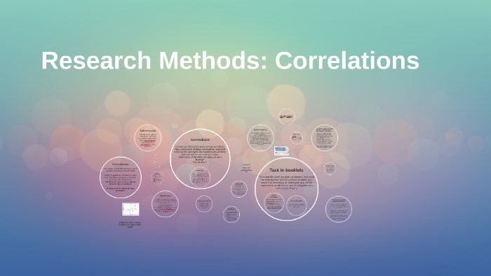 Lesson 4 Research Methods: Correlations 4 hours by amie smith on Prezi