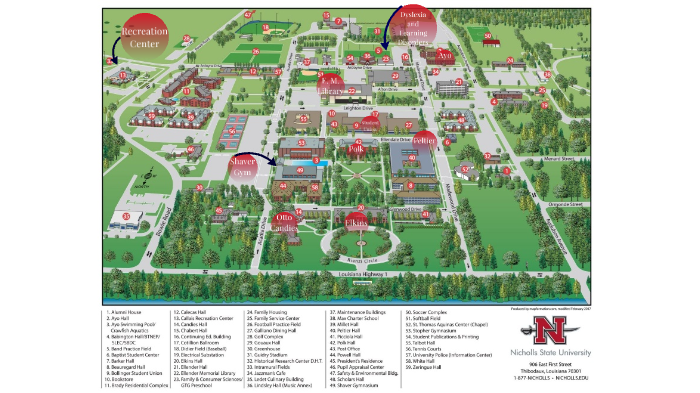 Nicholls Map by Jeremy Landry on Prezi