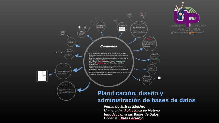 Planificación, diseño y administración de bases de datos by Fernando Juarez Planificación, diseño y administración de bases de datos by Fernando Juarez