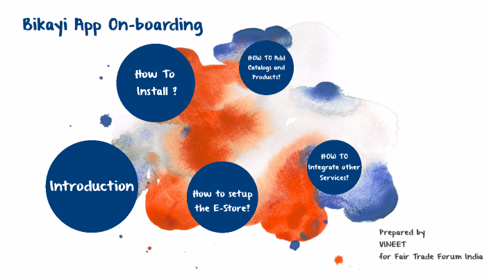 Bikayi App Onboarding by Vineet Bhagoji on Prezi