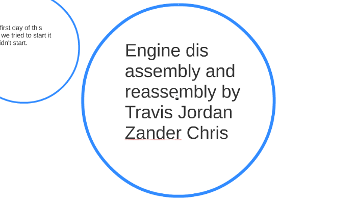 Engine disassembly and reassembly by Travis Rollins on Prezi