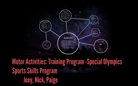 Motor Activities: Training Program -Special Olympics Sports by Paige ...