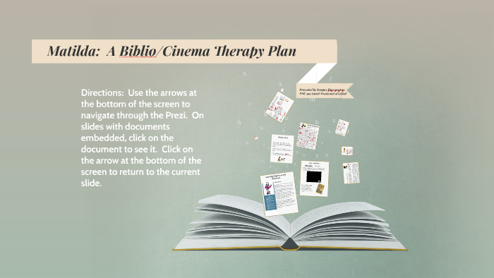 Matilda: A Biblio/Cinema Therapy Plan by P. Hammontree on Prezi