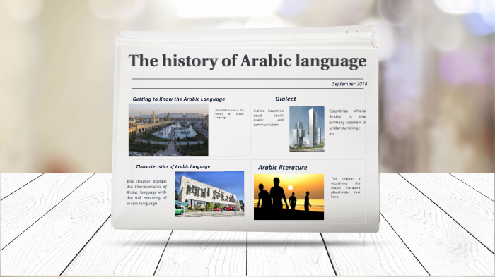 The history of Arabic language by Ari Dasi on Prezi