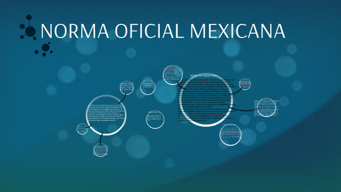 NORMA OFICIAL MEXICANA by Daniel Velazquez-Amador on Prezi
