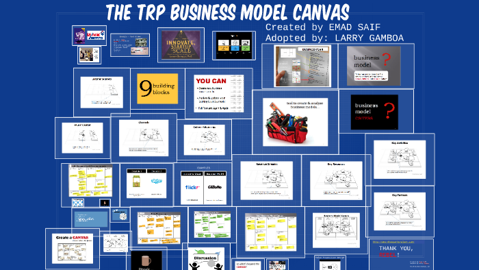The TRP Business Model Canvas by Theodore Perez on Prezi