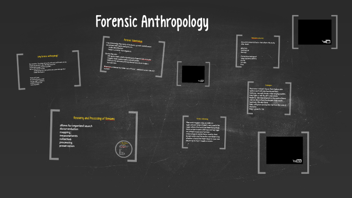 Forensic Anthropology by on Prezi