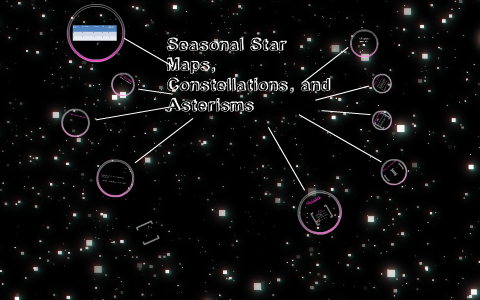 Seasonal Star Maps, Constellations, and Asterisms by Ketzia Barron on Prezi