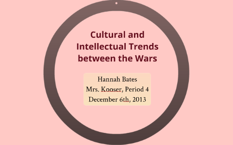 Cultural and Intellectual Trends between the Wars by Hannah Rose on Prezi