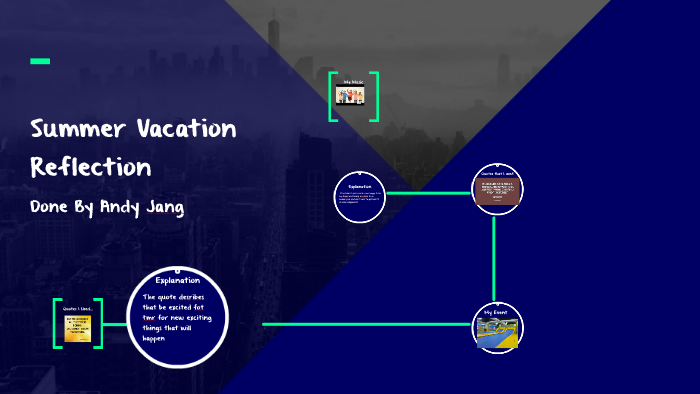 Summer Vacation Reflection by Jang Andy on Prezi