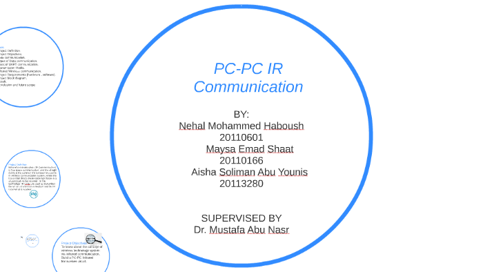 PC-PC IR Communication by Maysa Emad on Prezi
