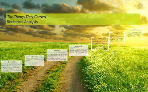 Mitchell Sanders The Things They Carried