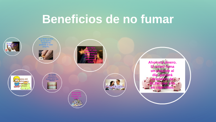 beneficios de no fumar by Guadalupe tabla on Prezi