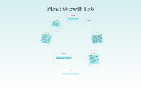 Plant Growth Lab by T J