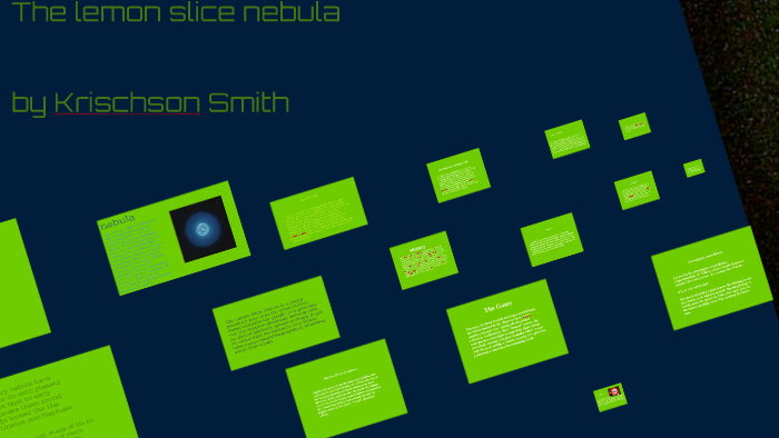 The Lemon Slice Nebula is a relatively young planetary nebul by ...