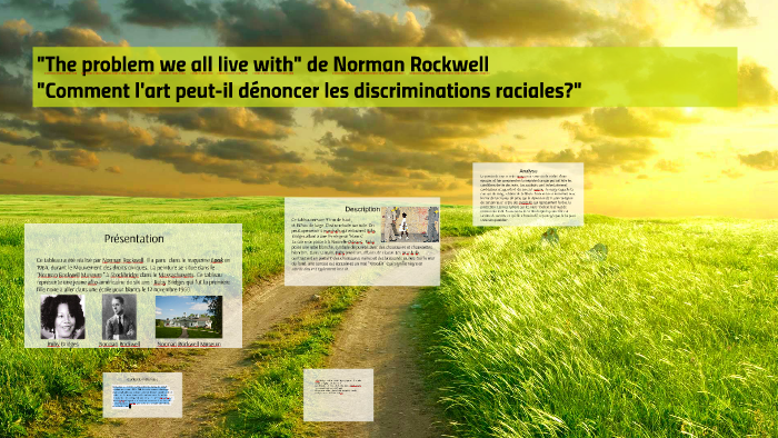 "The problem we all live with"Norman Rockwell by François Ducroquet on ...